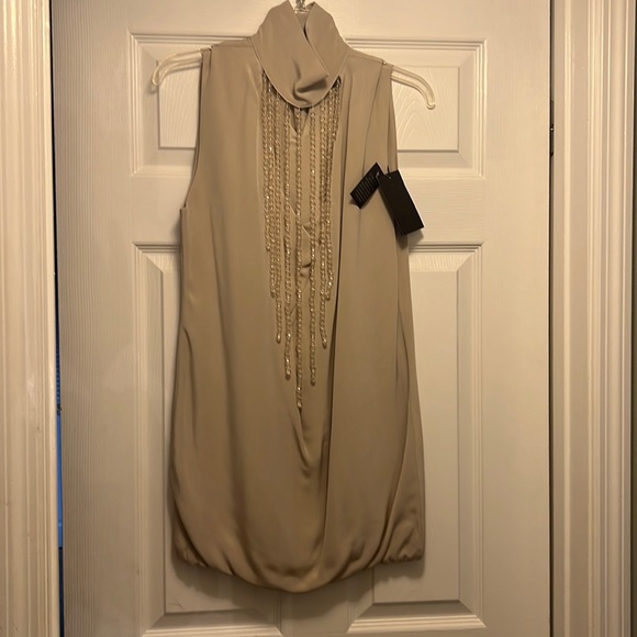 Sheri Bodell | Dresses | Sheri Bodell Silk Dress With Crystal Beads ...